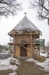 Chasovnya Nikolaya Chudotvortsa V Vitino (Leningrad Region, Lomonosovskiy District, Kipenskoye selskoye poseleniye, derevnya Vitino), şapel, haç anıtı  Saint‑Petersburg ve Leningradskaya oblastından