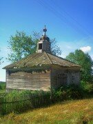 Şapel, haç anıtı Часовня Николая Чудотворца, Arhangelskaya oblastı, foto