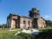 Ortodoks kiliseleri Tserkov Rozhdestva Khristova V Arefino, Yaroslavskaya oblastı, foto