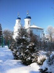 Ortodoks kiliseleri Religioznaya Obshchina Vsekhskorbyashchenskaya, Çuguyiv, foto