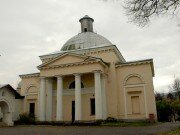 Ortodoks kiliseleri Tserkov Rozhdestva Presvyatoy Bogoroditsy V Starovoznesenskom Pskovskom monastyre, Pskov, foto