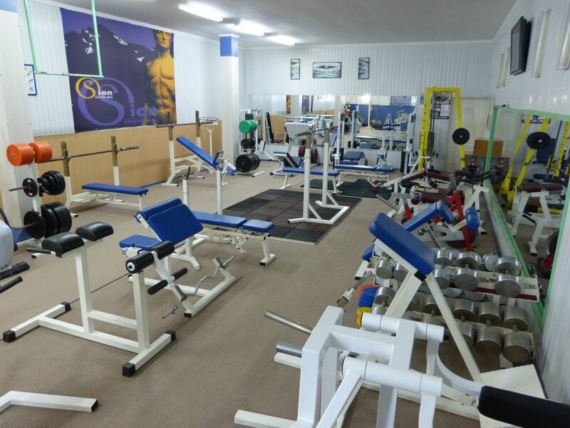 Spor ve jimnastik salonları Trenazherny zal Sion, Kiev, foto