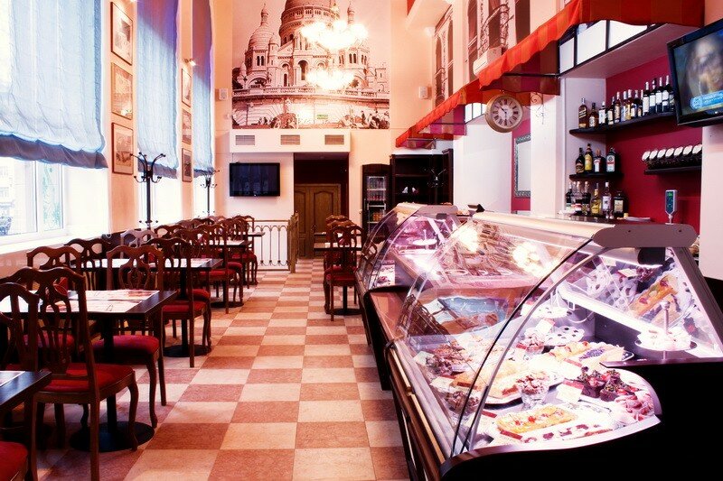 Kafe Kafe Praym Kofe, Minsk, foto