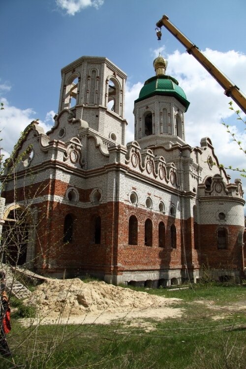 Ortodoks kiliseleri Troitsky khram, Zmiyiv, foto