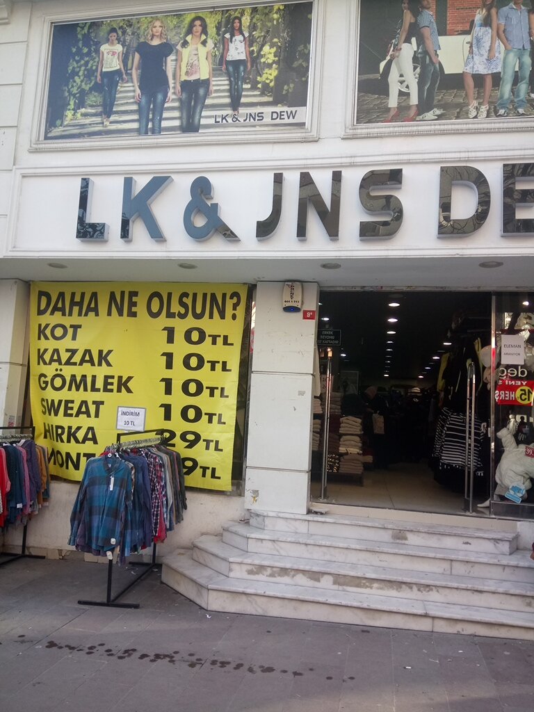 Giyim mağazası Leke Jean's, İstanbul, foto