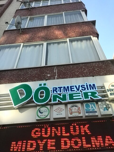 Fast food Meşhur Neco Kokoreç Döner, İstanbul, foto