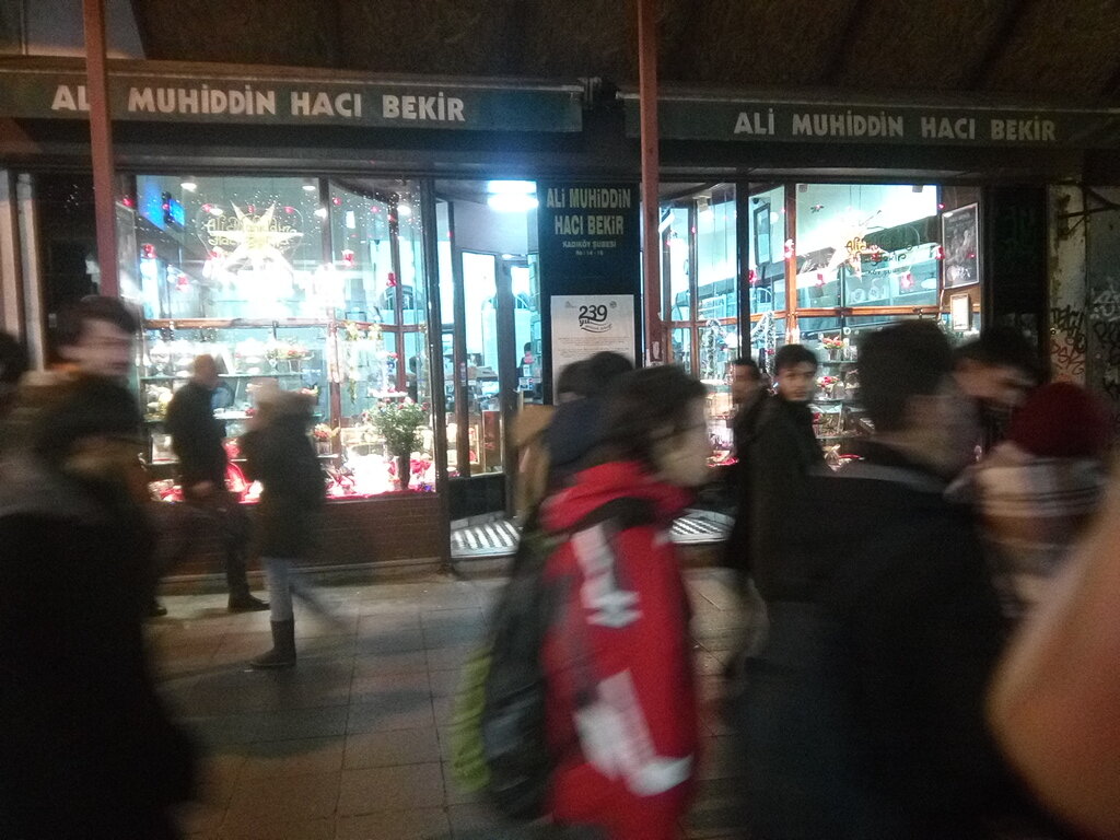 Pasta, şekerleme ve tatlı Ali Muhiddin Hacı Bekir, İstanbul, foto