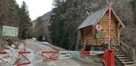 КПП Тебердинского заповедника (Karachaevskiy District, A-155, podyezd k granitse s Respublikoy Abkhaziya, 1-y kilometr), geçiş noktaları, güvenlik kontrol alanı  Karaçay‑Çerkez Cumhuriyeti'nden