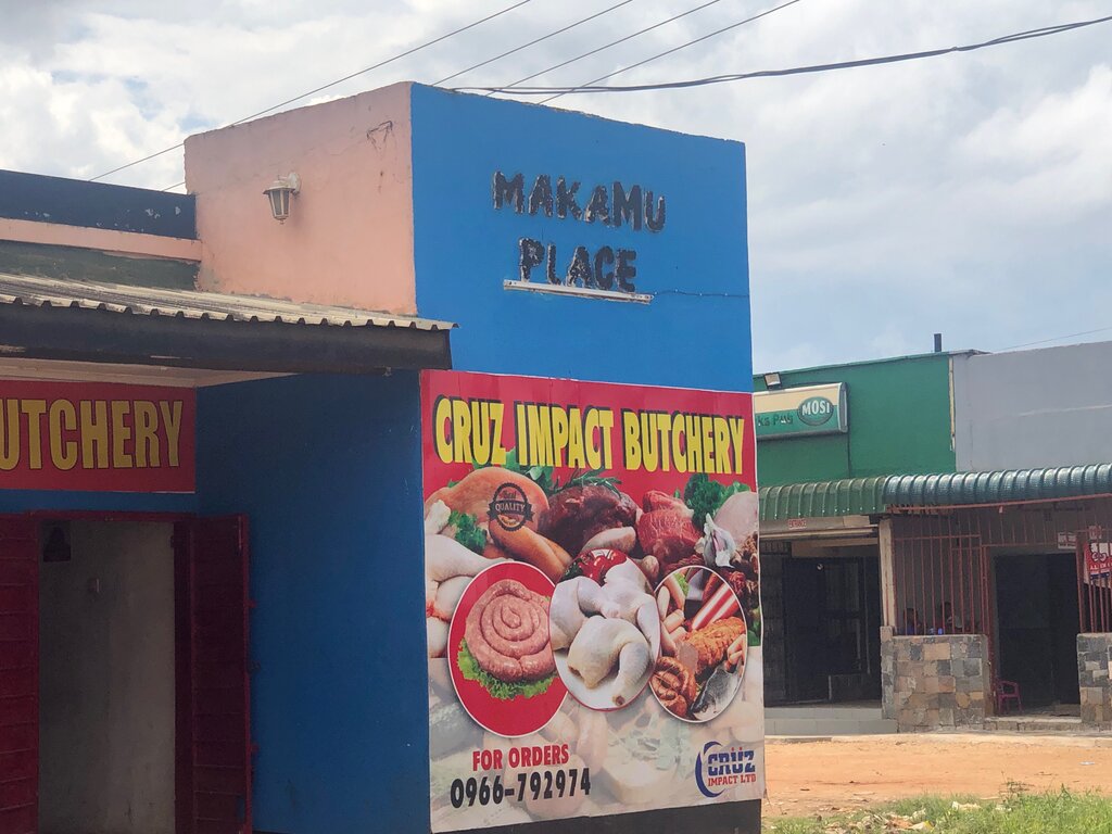 Mini-market Makamu Place, Lusaka, foto