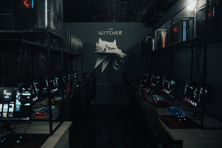 i̇nternet kafeler Q17cyberarena at Taplink, Jezkazgan, foto