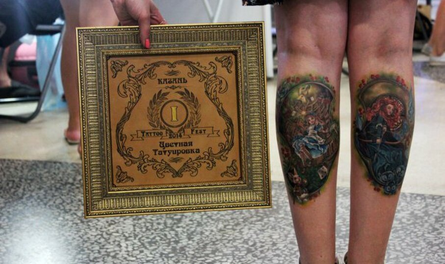 Dövmeciler Black Lion, tattoo studio, Omsk, foto