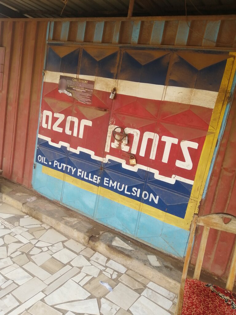 Boya ve cila malzemeleri üretim ve satış yerleri Azar Paints, Dünya, foto