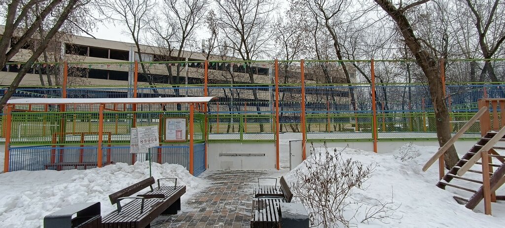 Buz pateni pistleri Ice rink, Moskova, foto