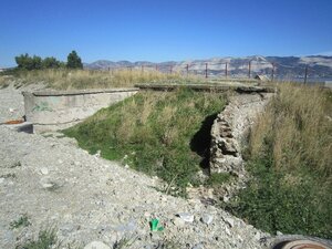 Railway bridge, viaduct, near which in 1943 there were battles with Nazi troops (Krasnodar Territory, Novorossiysk, Yuzhniy City administrative district), turistik yerler  Novorossiysk'ten