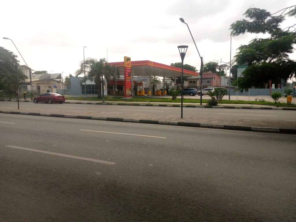 Benzin istasyonu Bombas вa Sonangol, Loanda, foto