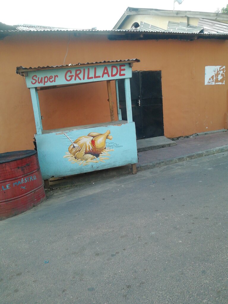 Fast food Super Grillade, Brazzaville, foto