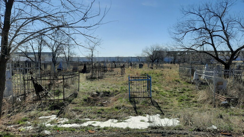 Mezarlıklar Zakonservirovannoe kladbishhe v raione Shanhay, Aktöbe, foto