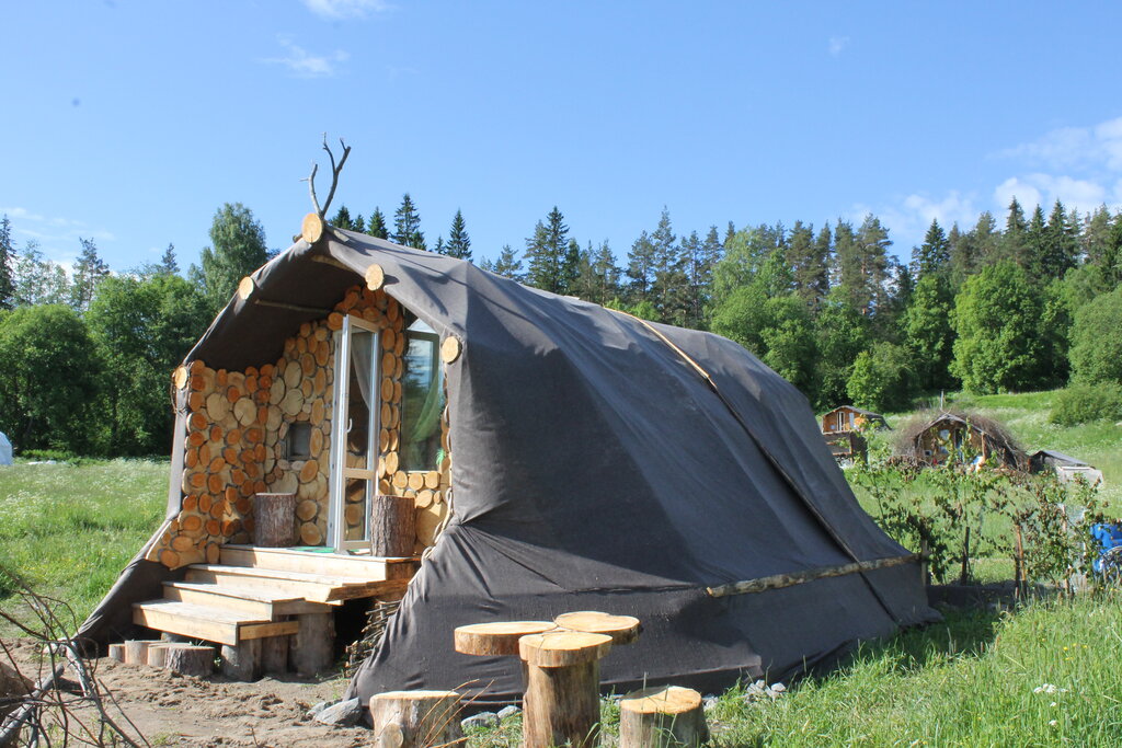 Tatil köyleri Mishkina Skazka, Karelya, foto