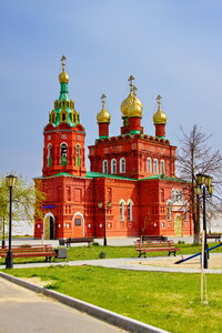 Svyato-Nikolsky Khram (ulitsa Semyonovykh No:90А, selo Kulakovo), ortodoks kiliseleri  Tümen (Tiumenskaya) oblastından