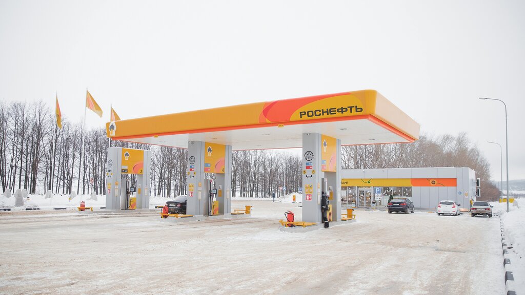 Benzin istasyonu Rosneft', Saransk, foto