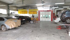 Stantsiya kuzovnogo remonta M1 (ulitsa Saltykova-Shchedrina No:18А, Bryansk), otomobil servisi  Briansk'tan