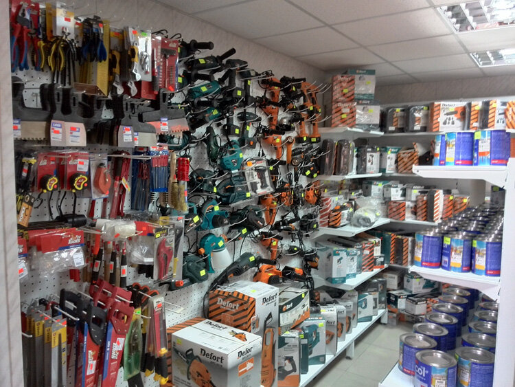 Yapı mağazası Ip Petruchik A M, Malorita, foto