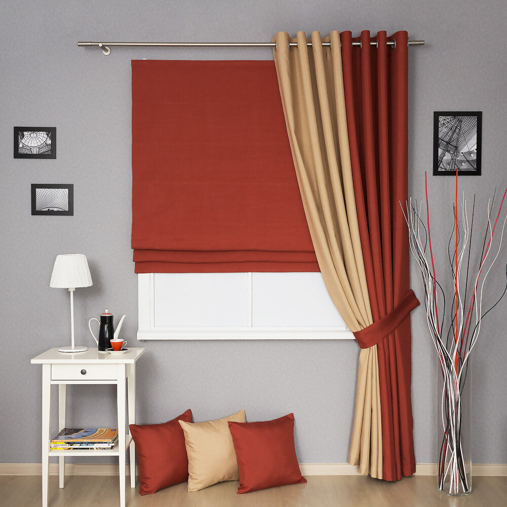 Perde ve korniş üreticileri Tekstil 98, Samara, foto