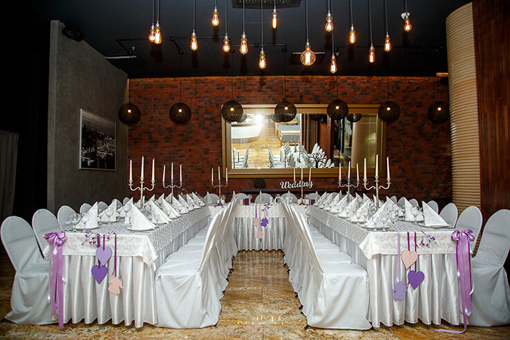 Düğün, toplantı salonu Boncafe, Saint‑Petersburg, foto