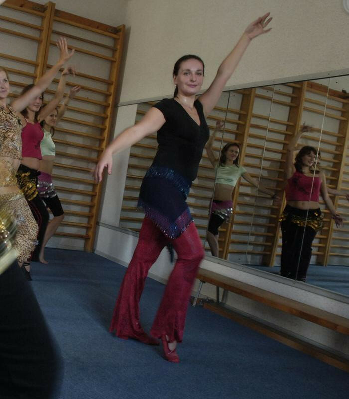 Dans okulları Nadia, Kiev, foto