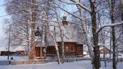Ortodoks kiliseleri Tserkov Petra i Pavla V Dodze, Komi, foto