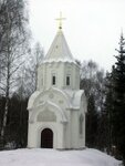 Chasovnya Voskreseniya Khristova na Ankudinovskom kladbishche (Moscow, Novomoskovskiy Administrative Okrug, Vnukovo District, kvartal № 124), şapel, haç anıtı  Moskova'dan