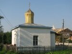 Часовня Николая Чудотворца в Хорошове (Moscow Region, Kolomna Urban District, selo Nizhneye Khoroshovo, Sovetskaya ulitsa), şapel, haç anıtı  Moskova ve Moskovskaya oblastından