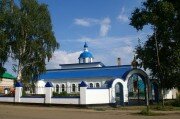 Ortodoks kiliseleri Tserkov Pokrova Presvyatoy Bogoroditsy V Tselinnom, Altayski krayı, foto