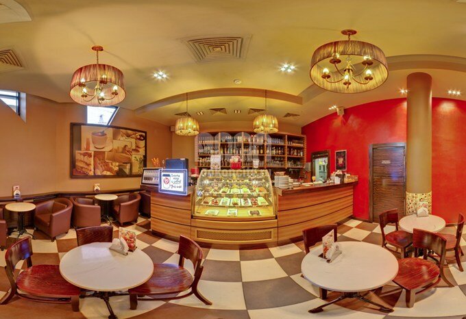 Kafe Shokoladnitsa, Moskova, foto