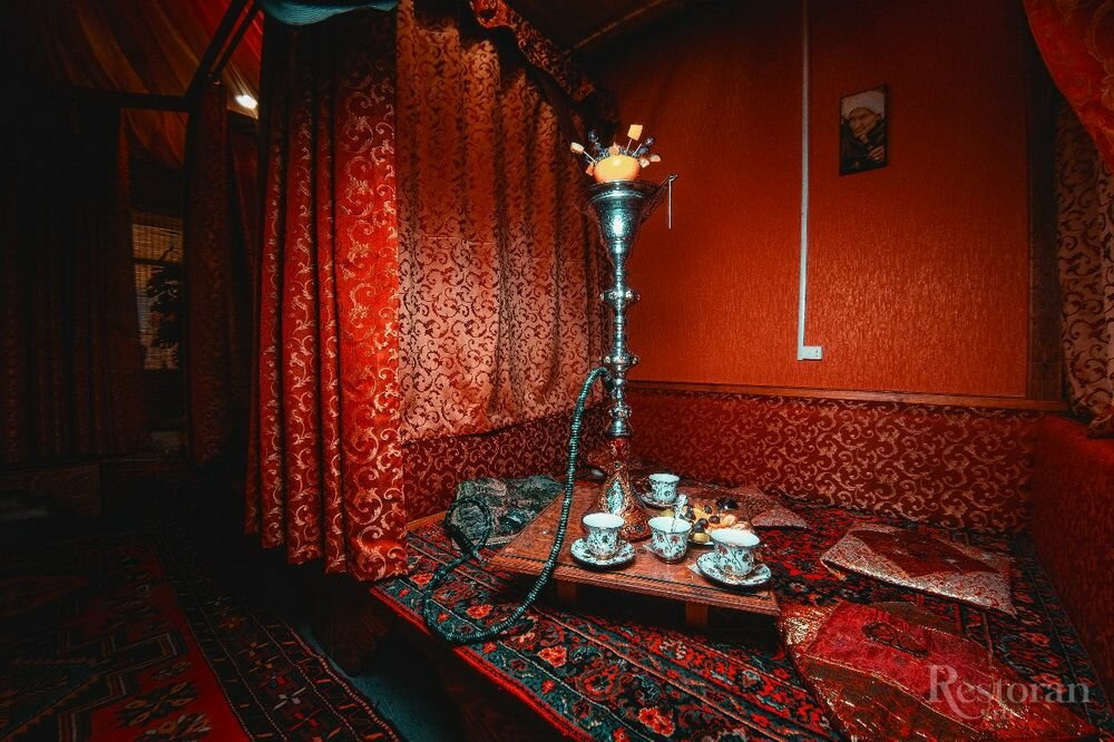 Nargile kafeler Kalyan-bar Marinari, Saint‑Petersburg, foto