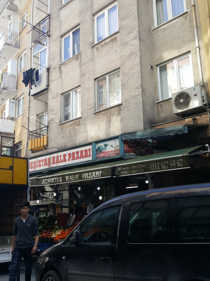 Manavlar Beşiktaş Halk Pazarı, İstanbul, foto