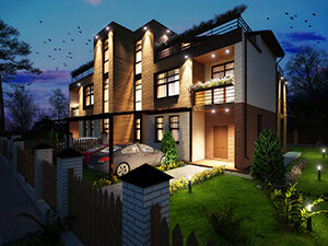 Konut blokları ZhK Zapovedny, Saint‑Petersburg ve Leningradskaya oblastı, foto