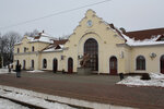 Zheleznodorozhny vokzal Mirgorod (Poltavska Region, Myrhorod), tren garları  Mirgorod'dan