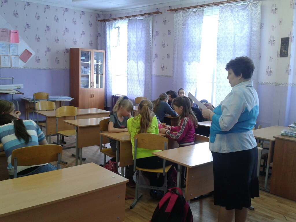 Ortaokul Shipunovskaya shkola Srednego Obshchego Obrazovaniya, Arhangelskaya oblastı, foto