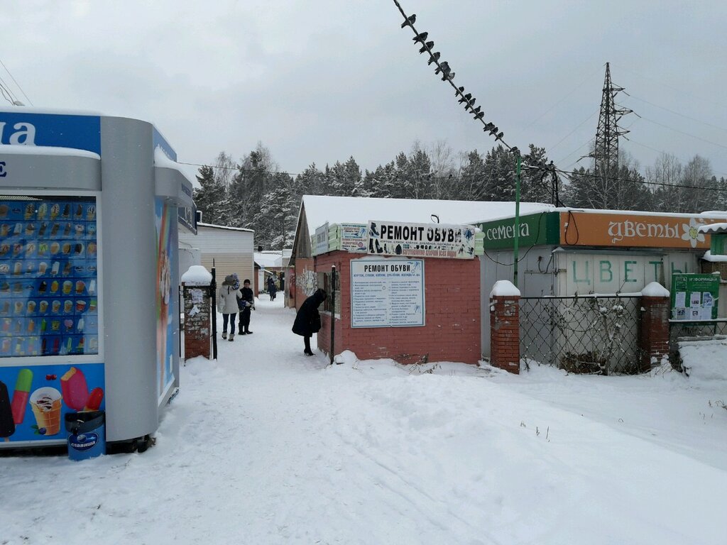 Pazarlar ve çarşılar Rynok, Krasnoyarsk, foto