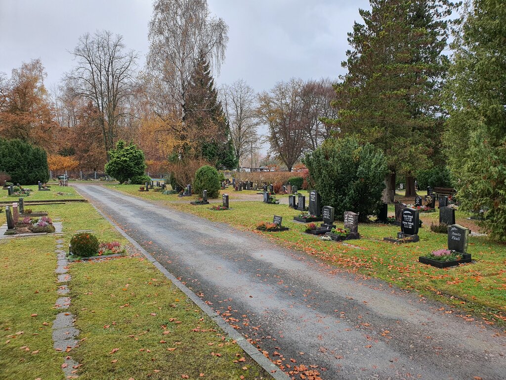Mezarlıklar Zentralfriedhof, Freiberg, foto