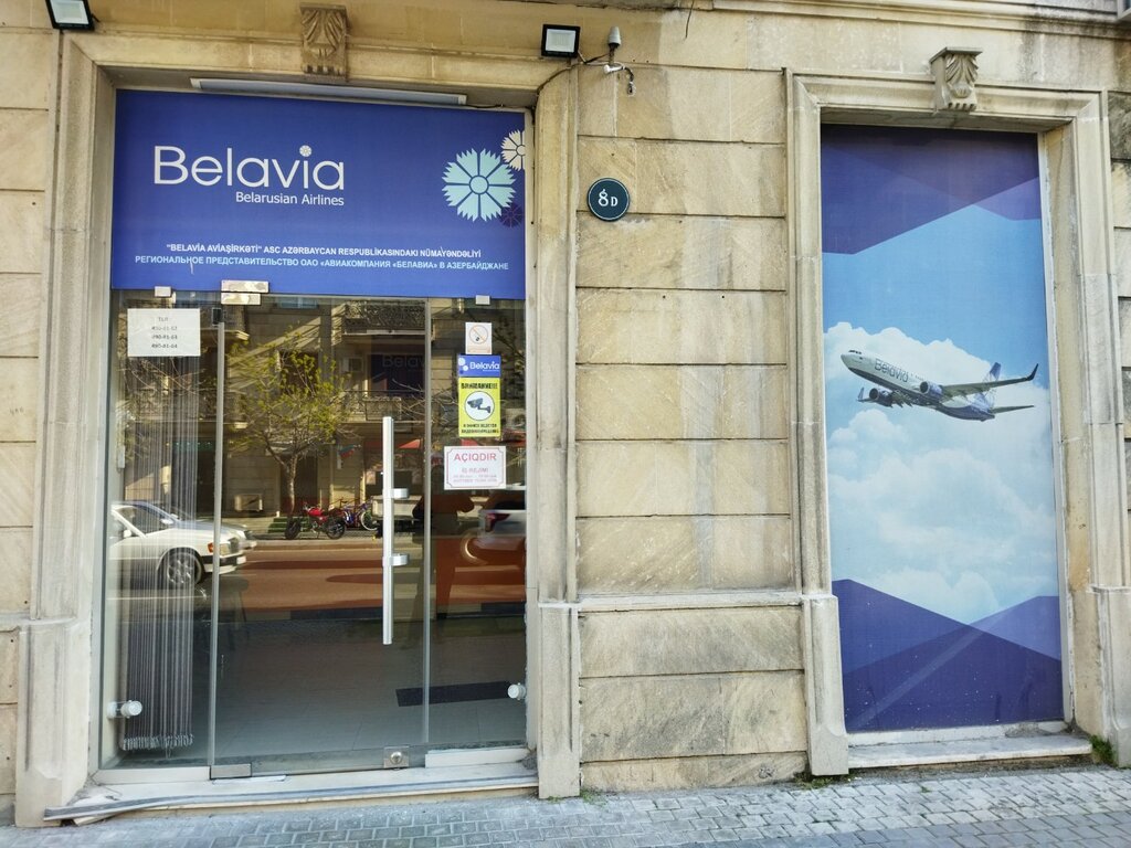 Uçak ve demiryolu biletleri Belarus Airlines, Bakü, foto