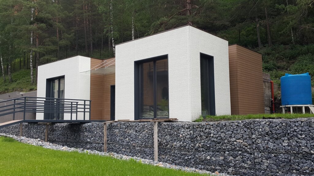 Dış kaplama Stroitelno-torgovaya kompaniya Astor, Krasnoyarsk, foto