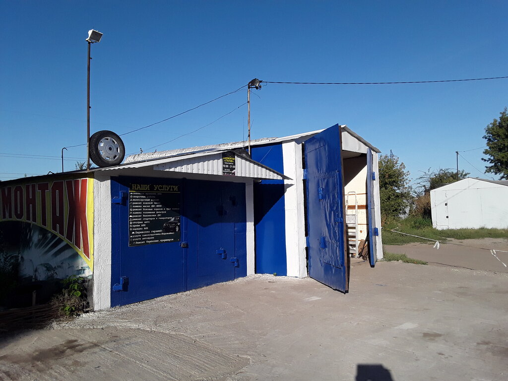 Oto lastik tamiri Shinomontazh, Omsk, foto