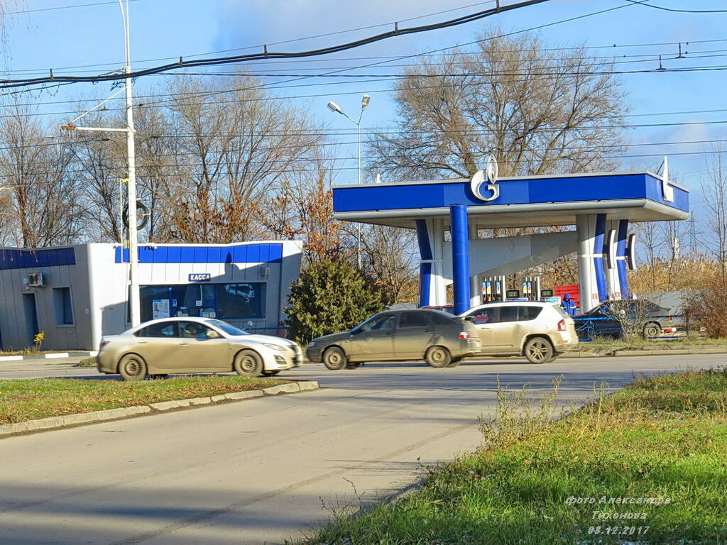 Benzin istasyonu Gazprom, Volgodonsk, foto