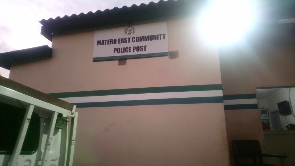 Polis merkezleri Matero East Community Police Post, Lusaka, foto