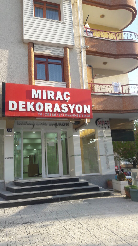Yapı mağazası Miraç Cam Balkon, Ankara, foto