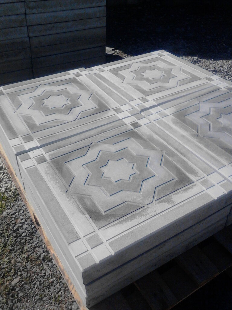 Kaldırım taşları Дмитриевская Мануфактура, Pskov, foto