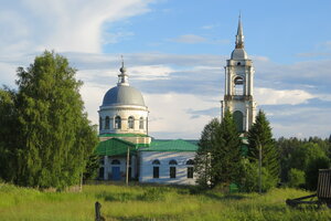 Tserkov Sreteniya Gospodnya V Trifone (Kostroma Region, Antropovskiy munitsipalny okrug, selo Trifon), ortodoks kiliseleri  Kostromskaya oblastından