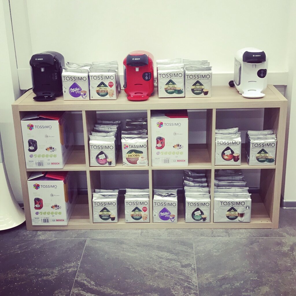 Kahve dükkanı Coffeemanich, Moskova, foto